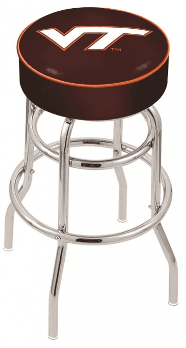 Virginia Tech Logo Bar Stool