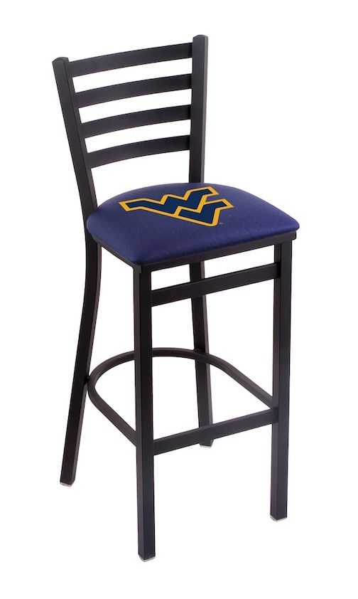 West Virginia Logo Counter Stool