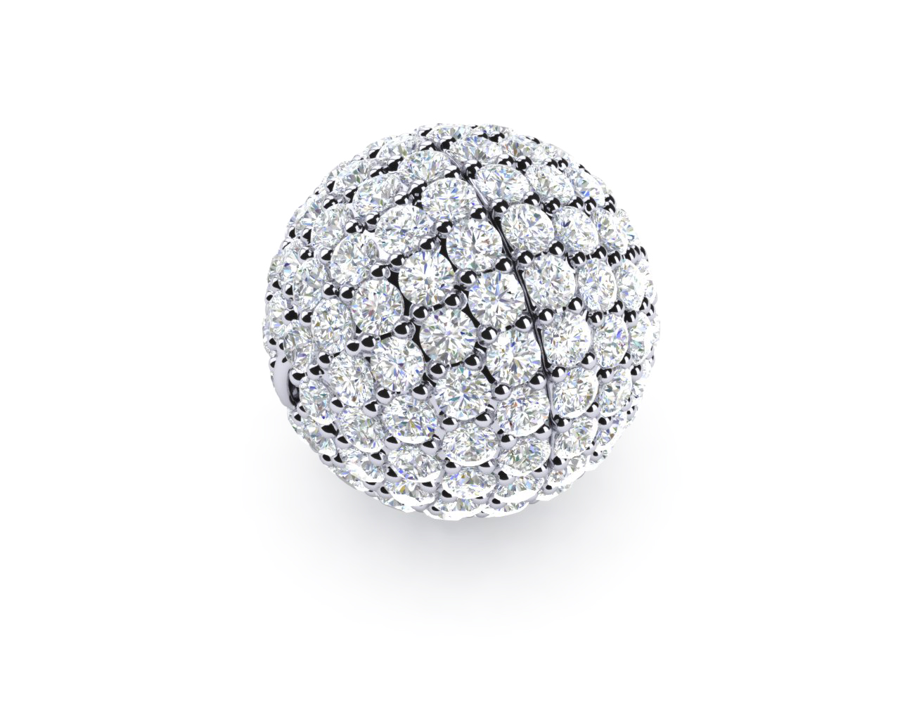 11mm Diamond Ball Clasp | American Pearl