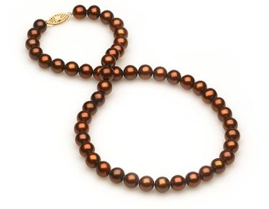 Brown Freshwater Cultured Pearls - Brown Pearls