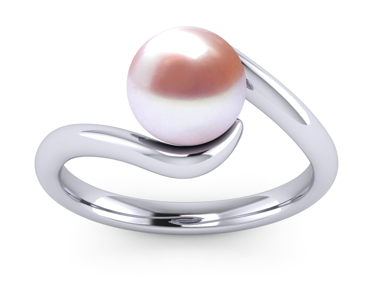 Freshwater Pearl Swirl Ring | American Pearl