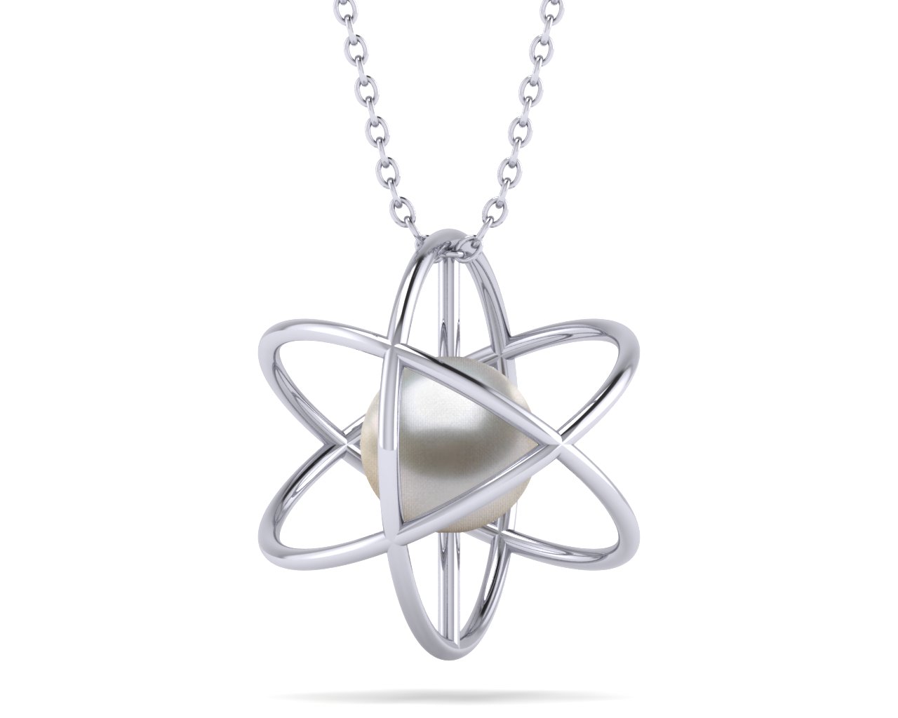South Sea Pearl Atomic Pendant | American Pearl