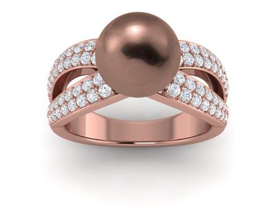Tahitian Mocha Pearl Rings | American Pearl