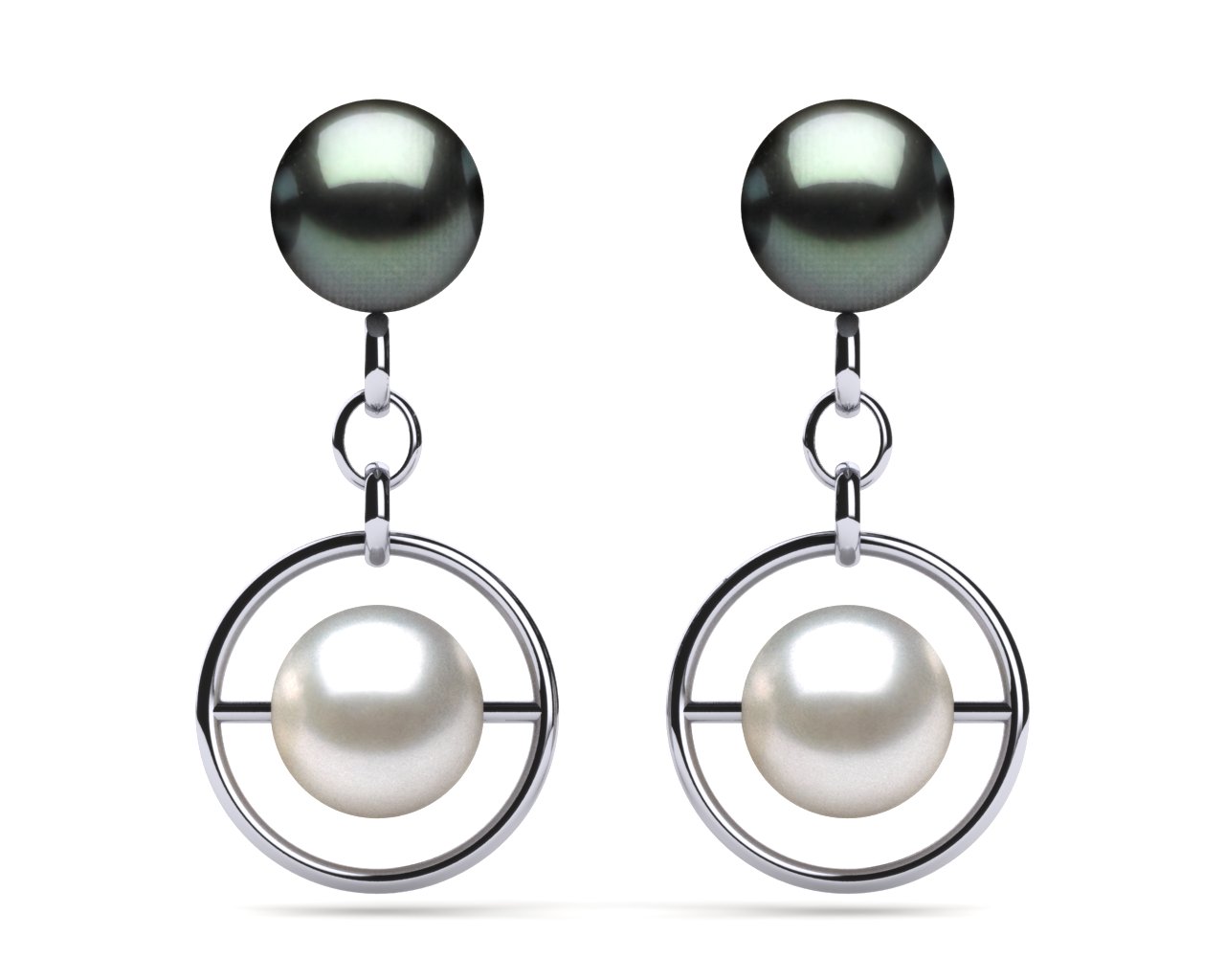 Tahitian Pearl Orb Earring | American Pearl