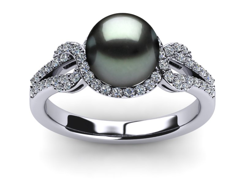 Tahitian Pearl Promise Ring | American Pearl