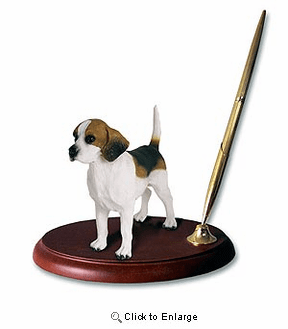 Beagle Pen Holder, Pen Holders, Beagle Gifts | Animalden.com