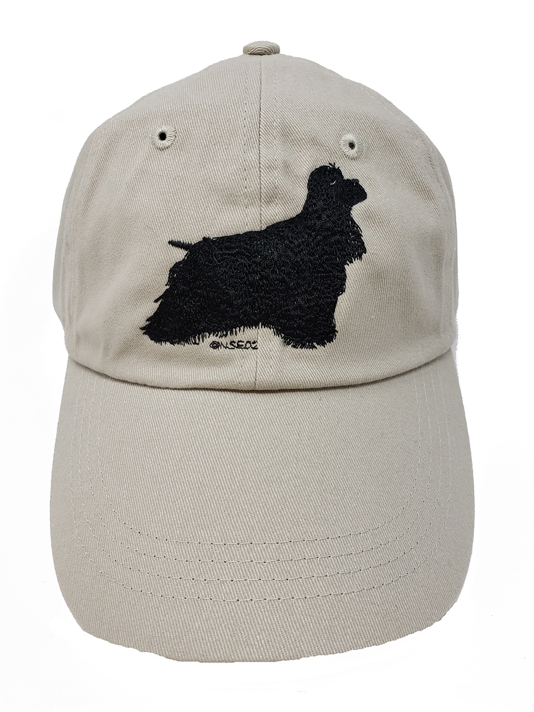 Black Cocker Spaniel Cap, Hat, Cocker Spaniel Gifts | Animalden.com