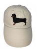 Black Dachshund Cap, Hat, Dachshund Gifts | Animalden.com