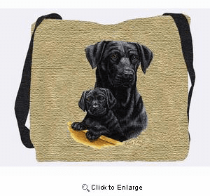 Black Lab Tote Bag, Bags, Black Lab Gifts | Animalden.com