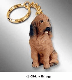Bloodhound Keychain, Key Chain, Bloodhound Gifts | Animalden.com