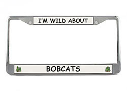 Bobcat License Plate Frame, License Plate Frames, Bobcat Gifts ...