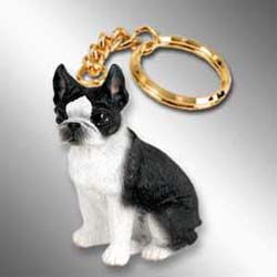 Boston Terrier Keychain - Animalden.com