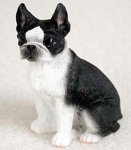Boston Terrier Figurines and Boston Terrier Statues at Animal Den