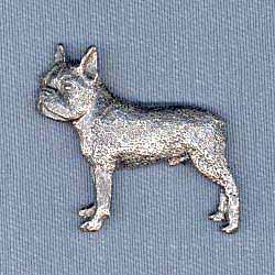 Boston Terrier Pin #8522 - Animalden.com