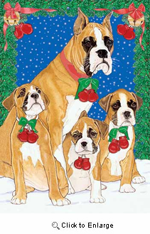 Boxer Christmas Cards Family & Christmas Gifts