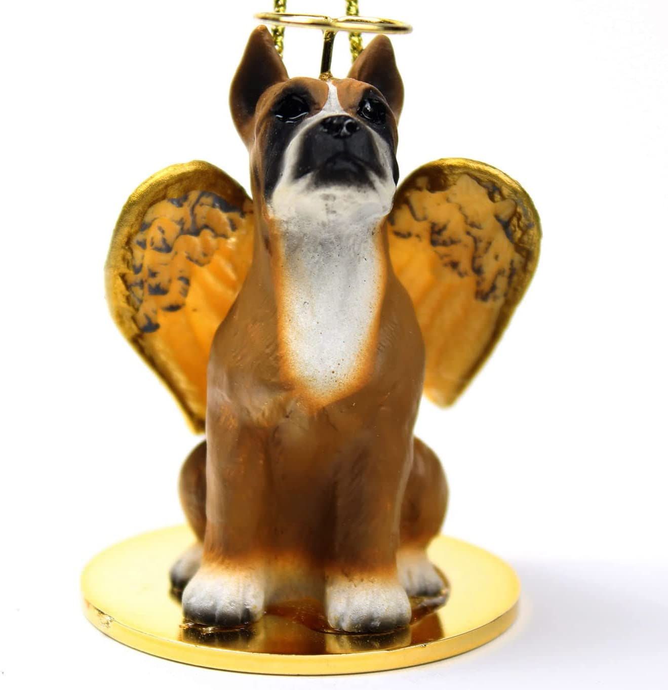 Boxer Christmas Ornament Angel - Animal Den
