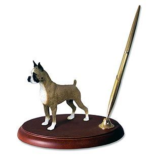 Boxer Pen Holders & Boxer Pencil Cups at Animal Den