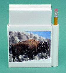 Buffalo Hold-a-Note, Note Holder, Buffalo Gifts | Animalden.com
