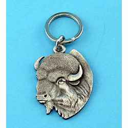 Buffalo Keychains in Assorted Buffalo Styles at Animal Den