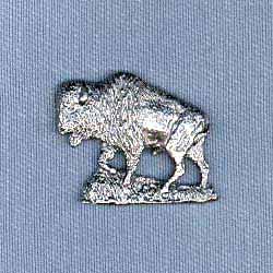 Buffalo Pin #8397 - Animalden.com