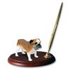 Bulldog Pen Holder, Pen Holders, Bulldog Gifts | Animalden.com