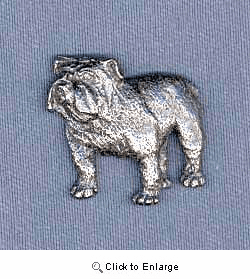 Bulldog Pin #8527 - Animalden.com