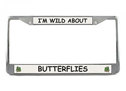 Butterfly License Plate Frame, License Plate Frames, Butterfly Gifts ...