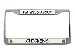Chicken License Plate Frame, License Plate Frames, Chicken Gifts ...