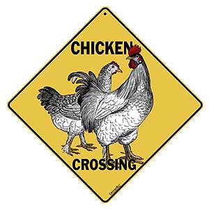 Chicken Sign, Guard Sign, Chicken Gifts | Animalden.com