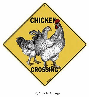 Chicken Sign, Guard Sign, Chicken Gifts | Animalden.com