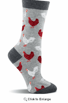 Chicken Socks, Sock, Rooster Gifts | Animalden.com
