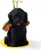 Cockapoo Angel Ornament Black at Animalden.com