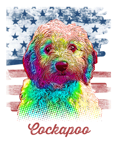 Cockapoo Poses Socks from Animal Den