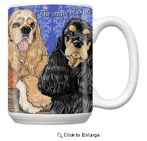 Cocker Spaniel Coffee Mug & Cups, Cocker Spaniel Gifts | Animalden.com