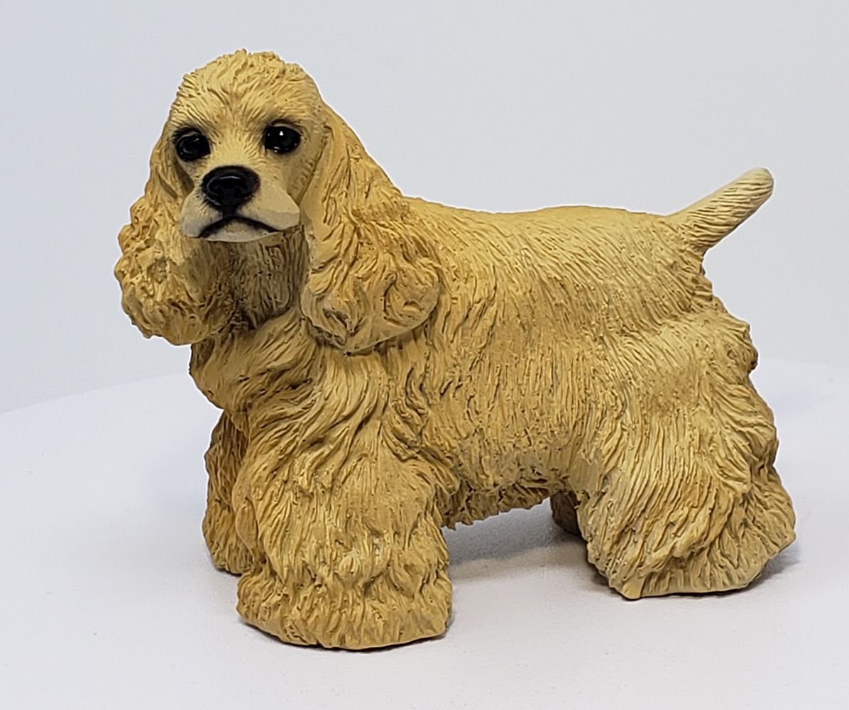 Cocker Spaniel Figurine, Figurines, Cocker Spaniel Gifts | Animalden.com