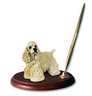 Cocker Spaniel Pen Holders & Cocker Spaniel Pencil Cups at Animal Den