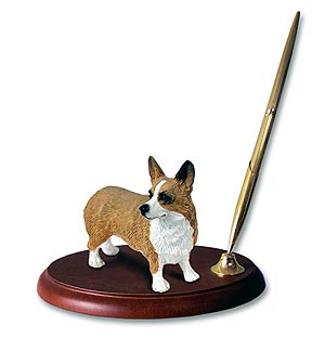 Corgi Pen Holder, Pen Holders, Corgi Gifts | Animalden.com
