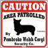 Corgi Caution Sign & Gifts
