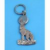 Pewter Coyote Keychain - Animalden.com