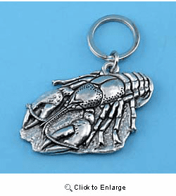 Crawfish Keychain, Key Chain, Crawfish Gifts | Animalden.com
