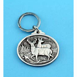 Deer Keychain Buck - Animalden.com