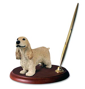 Cocker Spaniel Pen Holder, Pen Holders, Cocker Spaniel Gifts ...