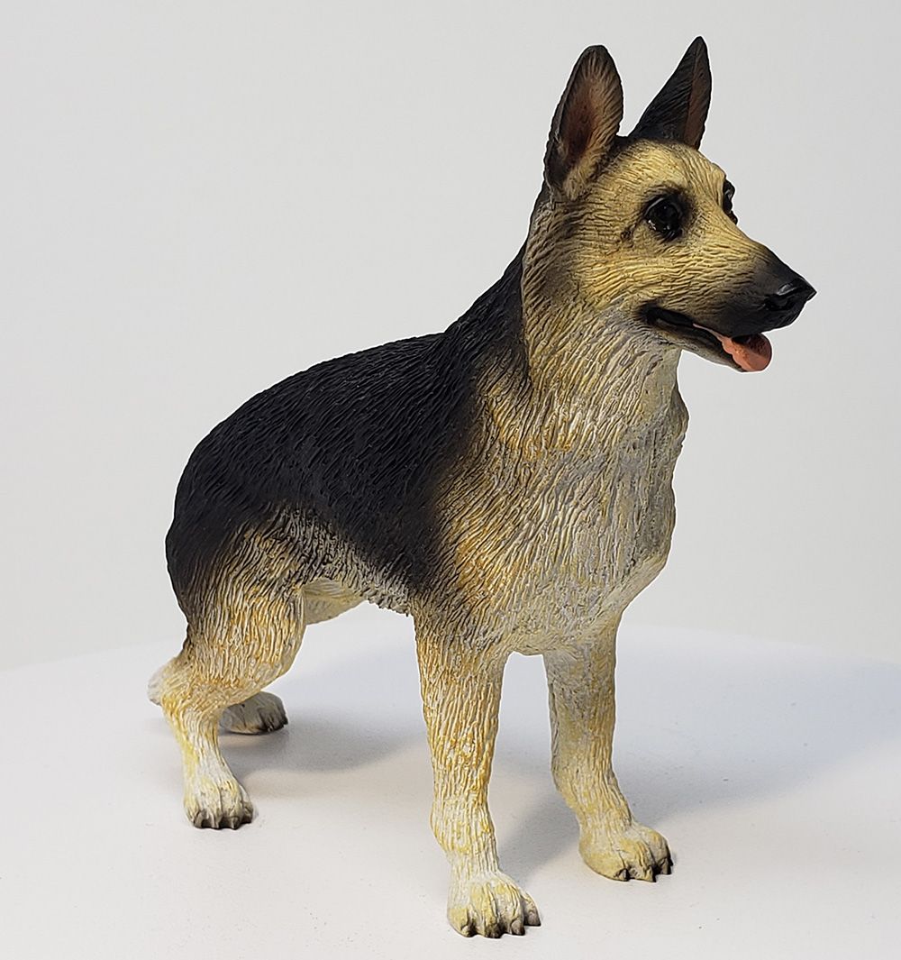 German Shepherd Figurine, Figurines, German Shepherd Gifts | Animalden.com