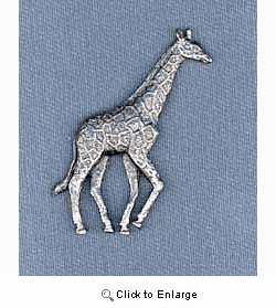 Giraffe Pin & Giraffe Gifts | Animalden.com