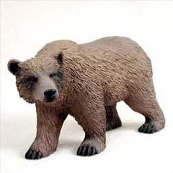 Grizzly Bear Figurine, Figurines, Grizzly Bear Gifts | Animalden.com