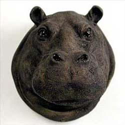 Hippopotamus Magnet, Magnets, Hippopotamus Gifts | Animalden.com