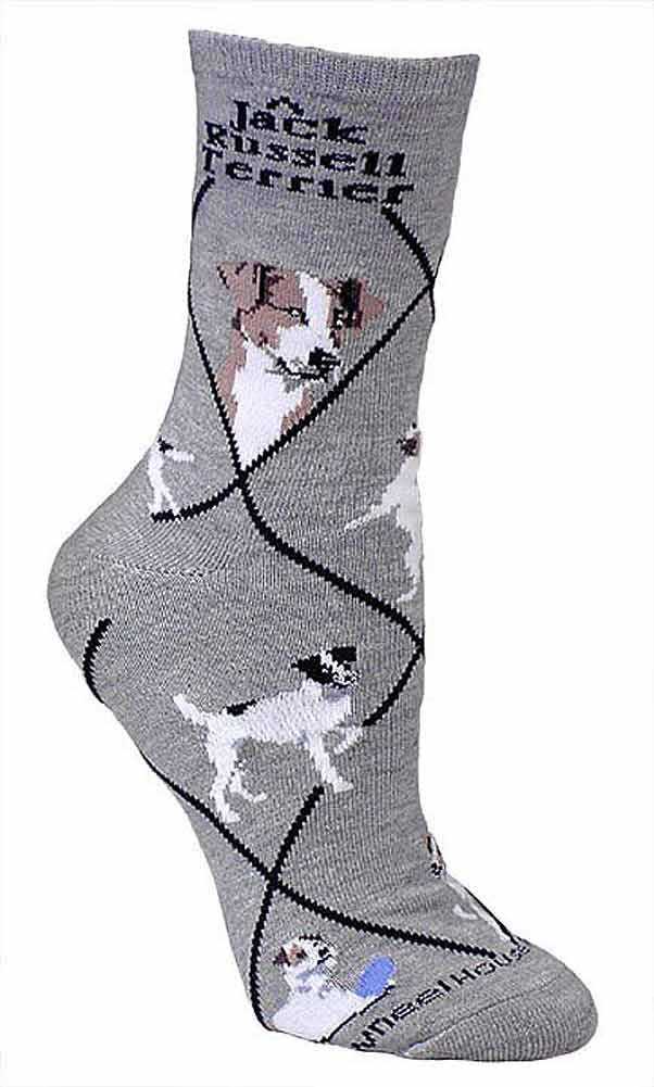 Jack Russell Terrier Socks, Sock, Jack Russell Terrier Gifts ...