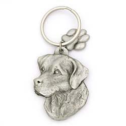 Black Lab Keychain, Key Chain, Black Lab Gifts | Animalden.com