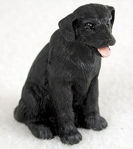 Black Labrador Figurines and Black Lab Statues at Animal Den