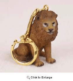 Lion Keychain - Animalden.com